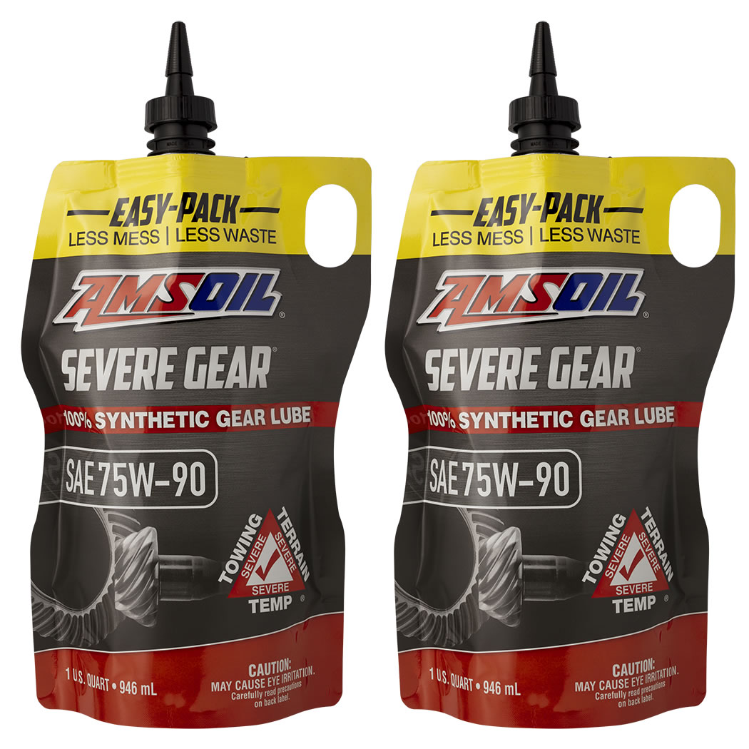 AMSOIL Severe Gear Lube SAE 75W90. Extreme Gear Oil 75W90. 1 US Quart ...