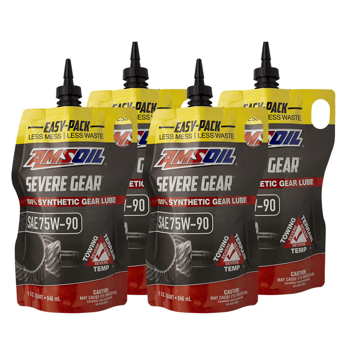 AMSOIL Severe Gear Lube SAE 75W90. Extreme Gear Oil 75W90. 1 US Quart ...