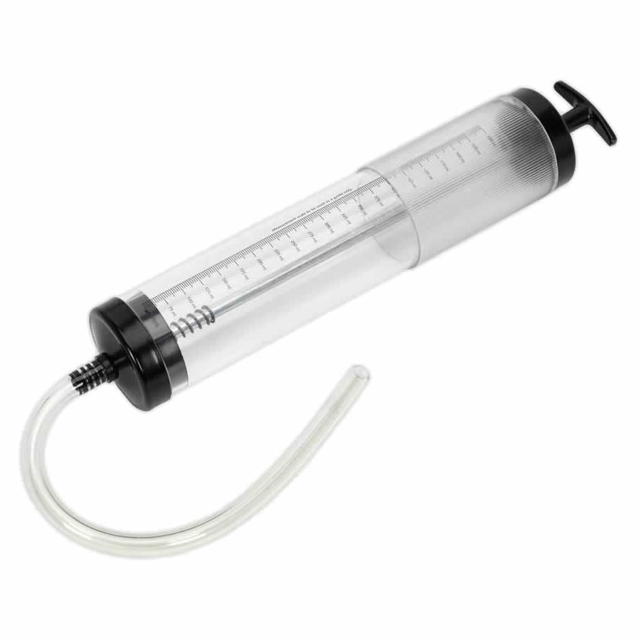 Sealey AK54 Oil Suction Transfer Syringe. Ideal for Gearbox or Engine ...